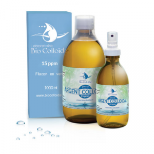Pack Litre 15 ppm + spray 250 ml 10 ppm - Bio Colloïdal France